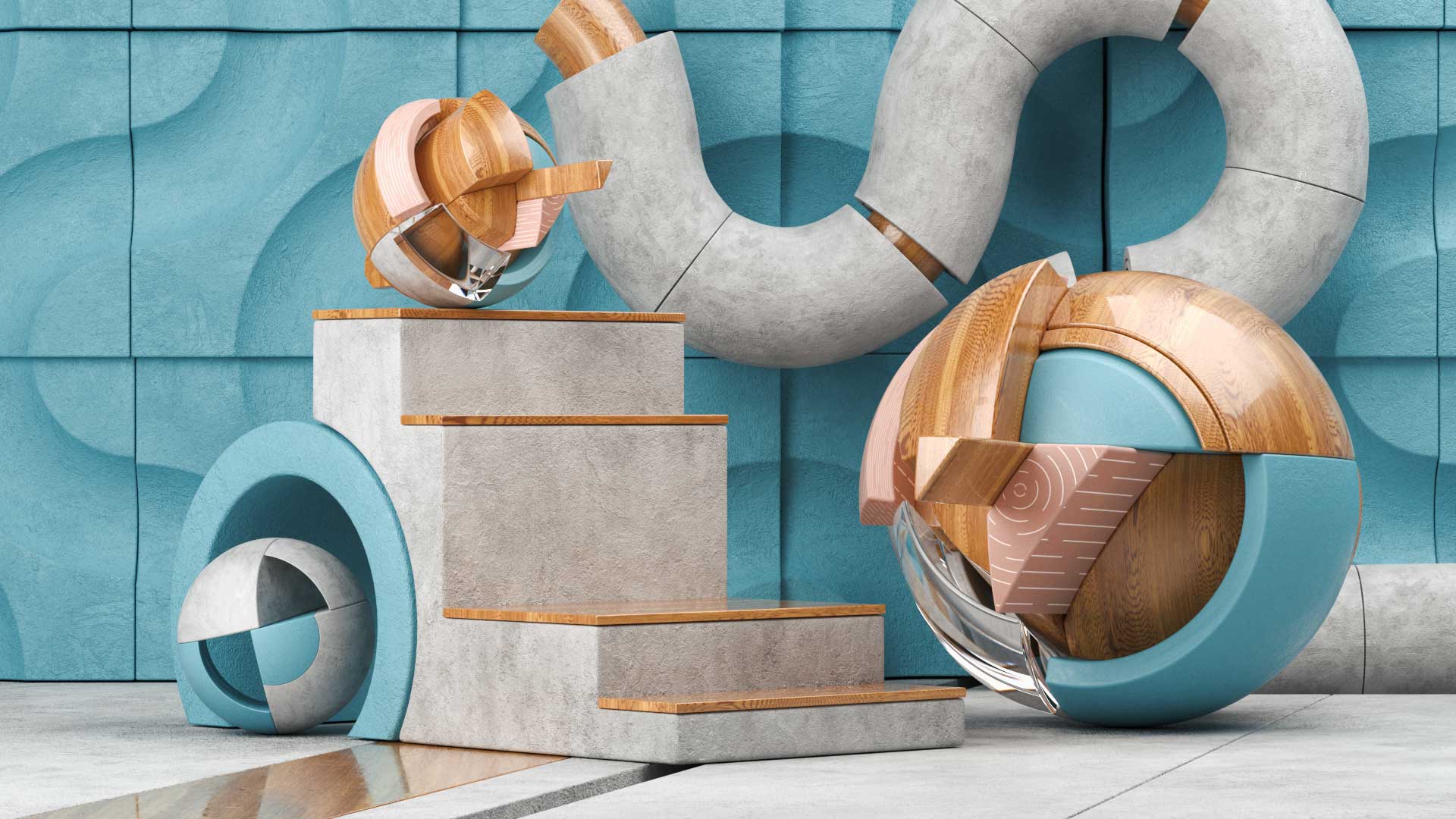 How To Break An Object Into Multiple Parts In C4d R24 Like The Person